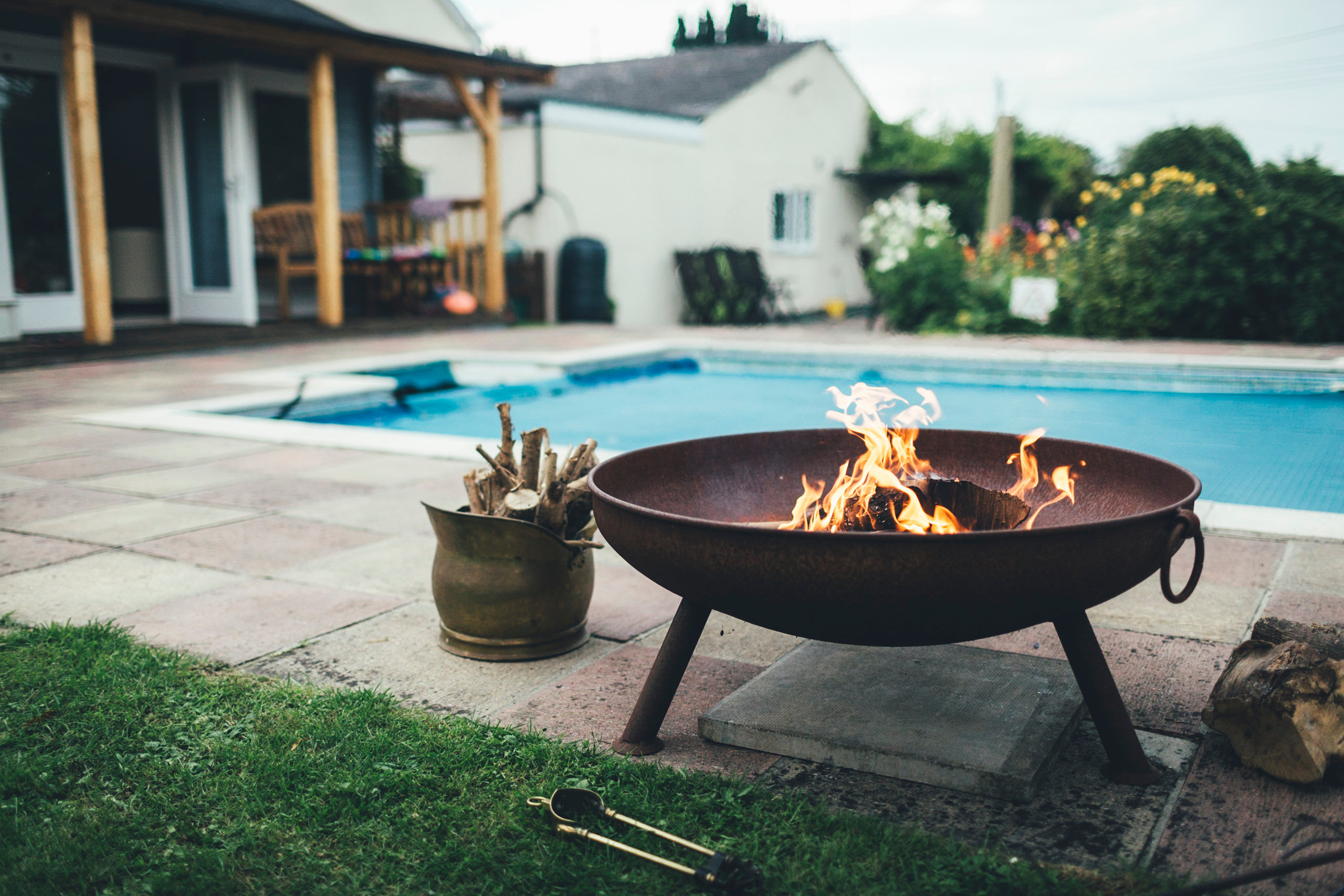 DIY – Feuerstelle für gemütliche Abende - Samenhaus Gartenblog