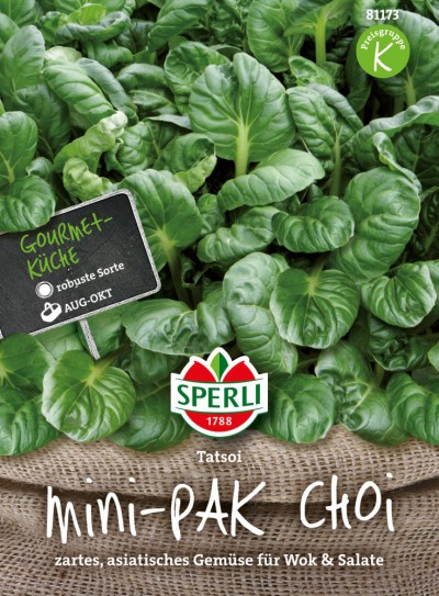 Salatsamen - Pak Choi Tatsoi (Mini Pak Choi) von Sperli-Samen